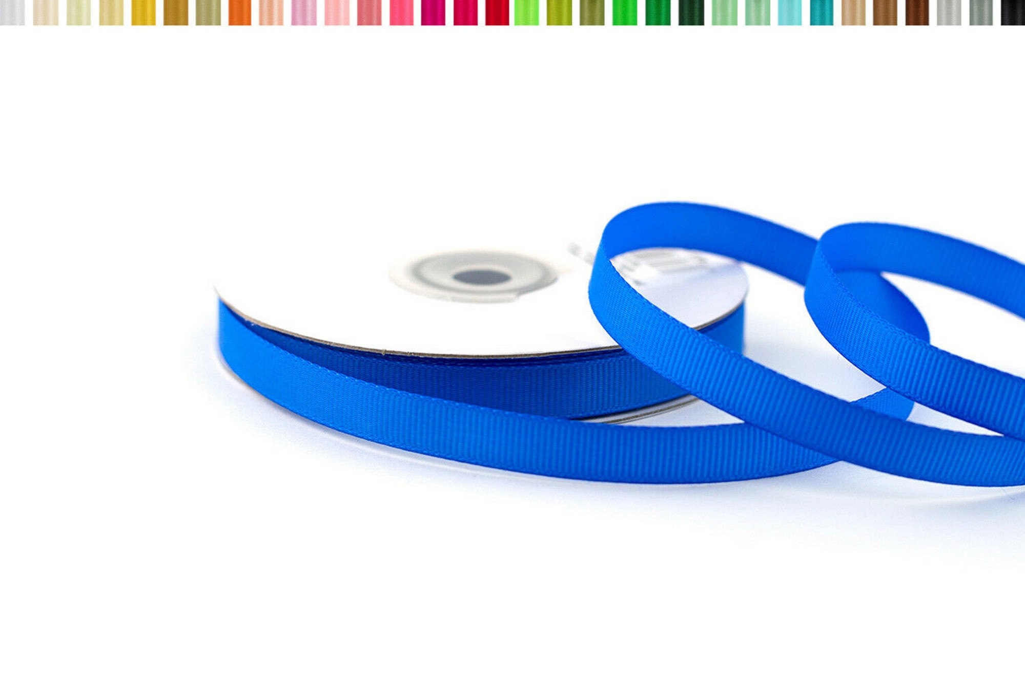 Grosgrain ribbon 10 mm, 25 m long, in a roll