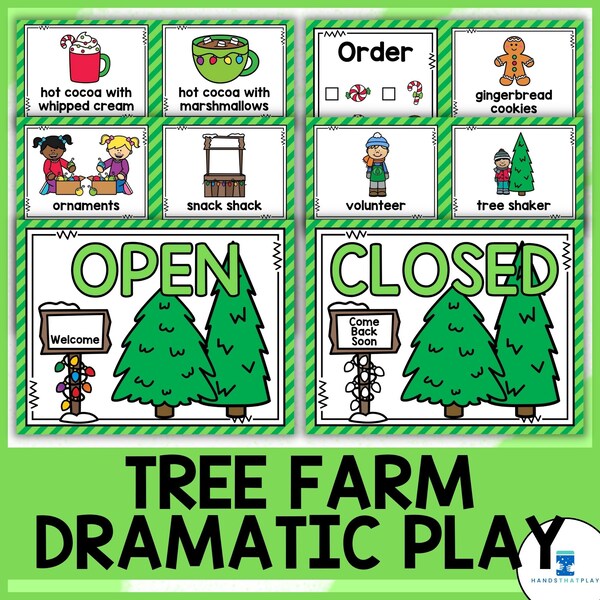 Christmas Tree Farm Dramatic Play - Etsy