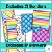 Birthday Bulletin Board Complete Set | Borders, Banners, and More - Etsy