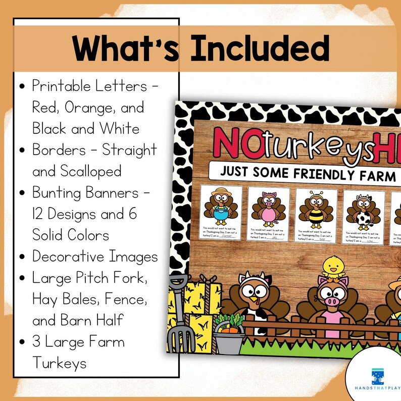 Turkey in Disguise Bulletin Board Set | Thanksgiving Classroom Decor - Etsy