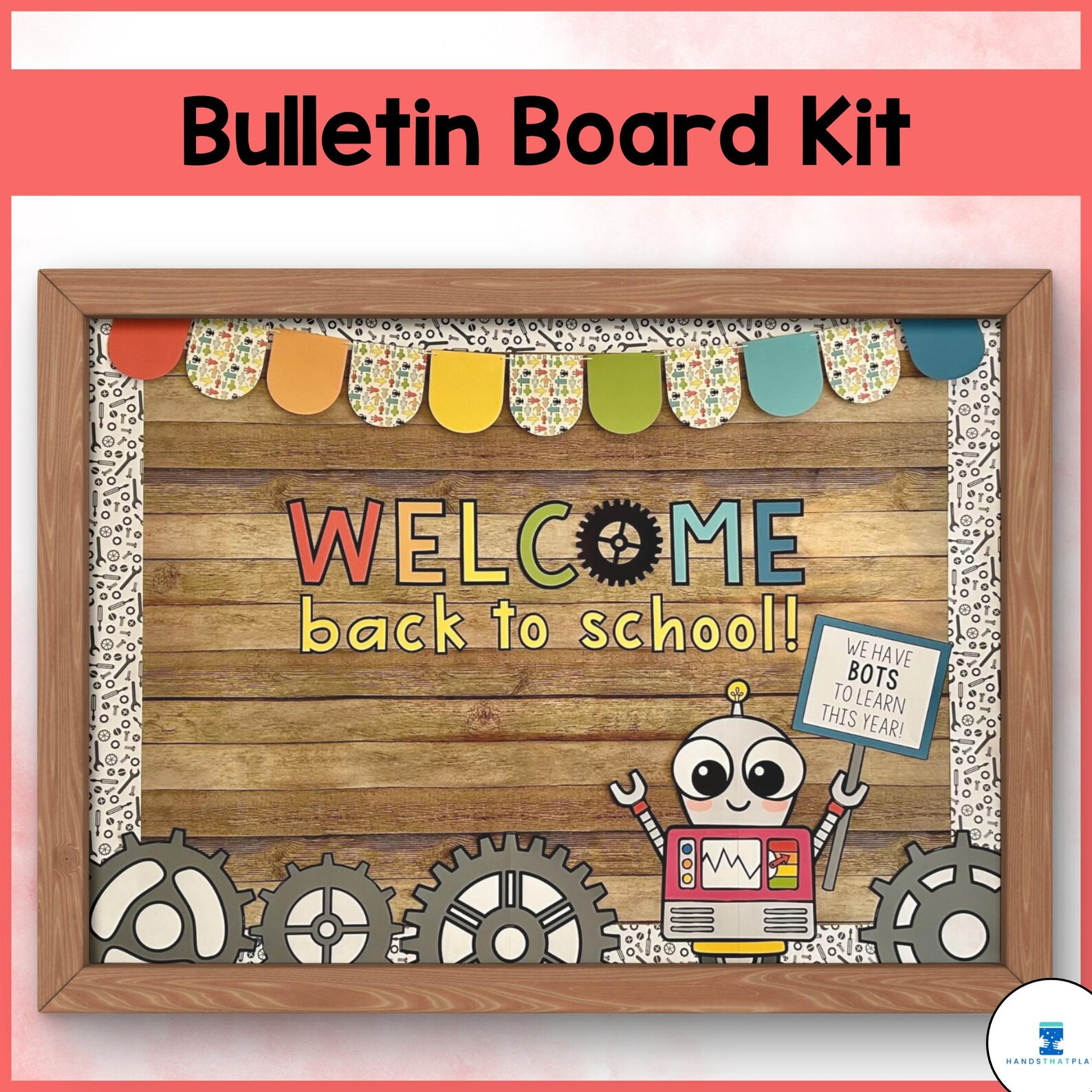 Welcome Back to School Bulletin Board | Bulletin Board Kit | First Day ...