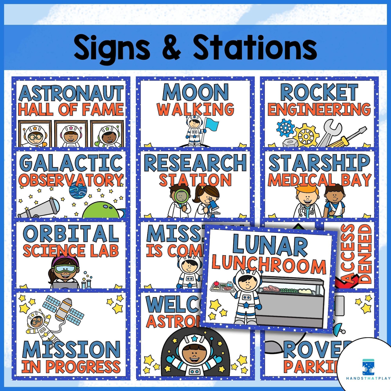 Space Station Dramatic Play - Astronaut Pretend Play - Etsy