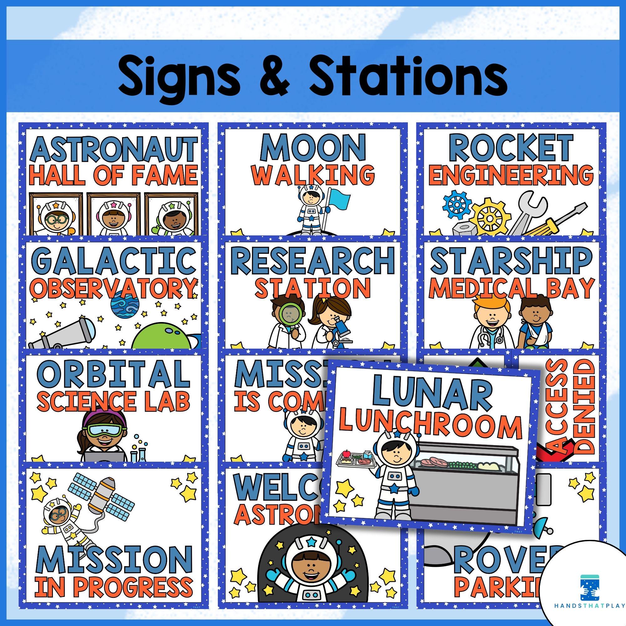 Space Station Dramatic Play - Astronaut Pretend Play - Etsy