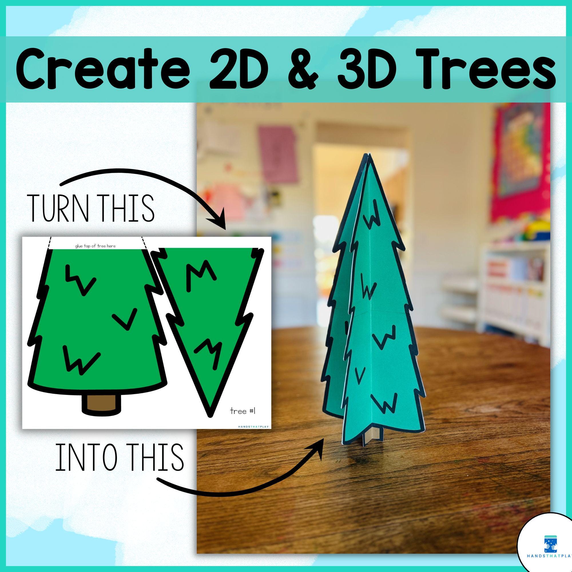 Tree Farm Dramatic Play - Christmas and Holiday Pretend Play - Etsy