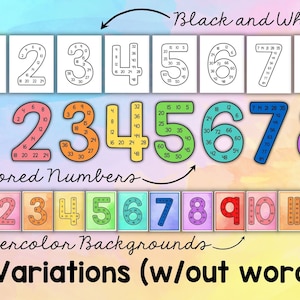 Skip Counting Number Posters | Skip Counting Chart | Rainbow Classroom ...