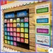 Classroom Calendar Pack | Monochrome Rainbow Pocket Chart Calendar ...