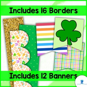 St. Patrick's Day Sweetest Charm Bulletin Board Set or Door Decor for ...