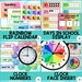 Rainbow Watercolor Classroom Bundle | Rainbow Watercolor Decor ...