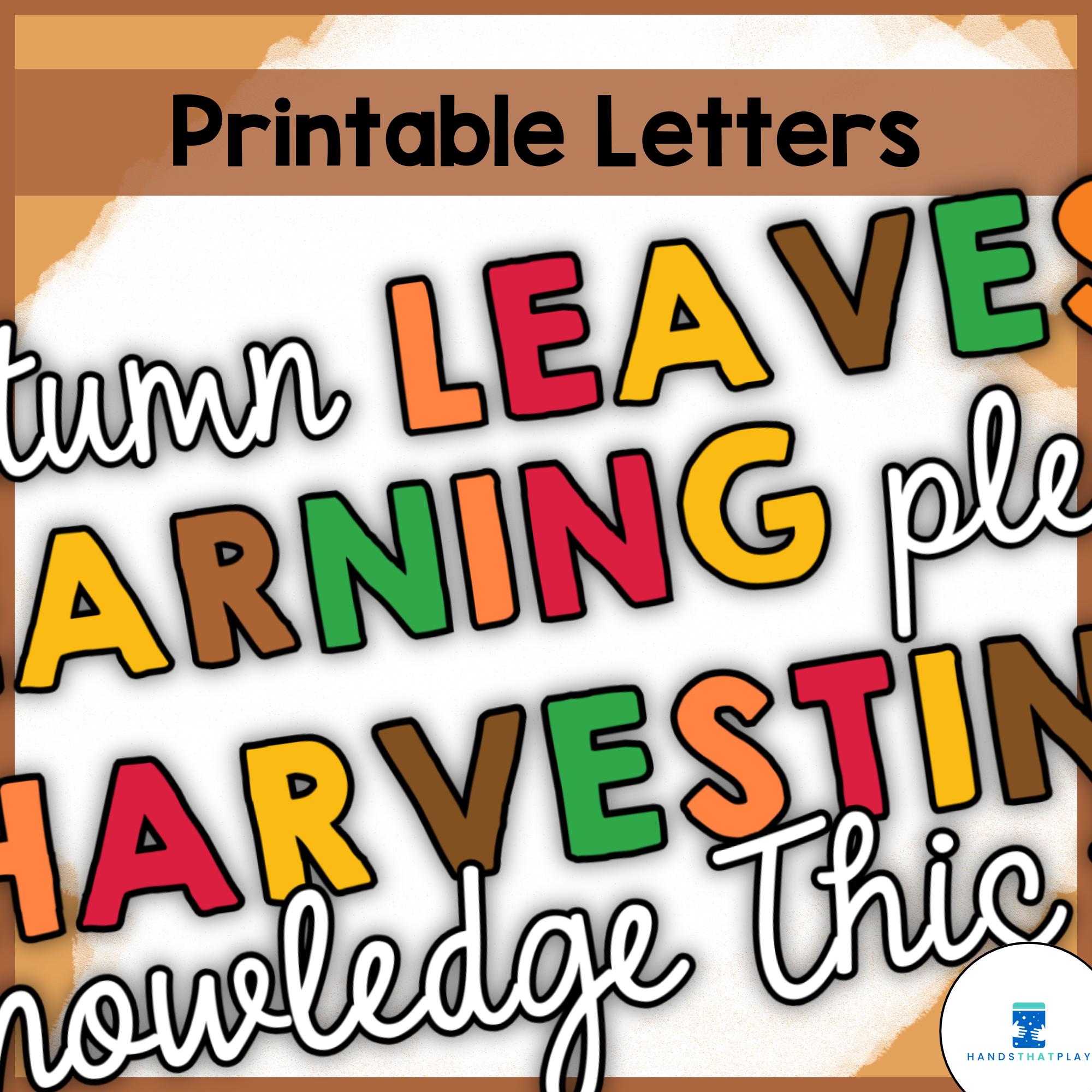 Fall Harvest Bulletin Board Kit - Autumn Classroom Decor - Etsy