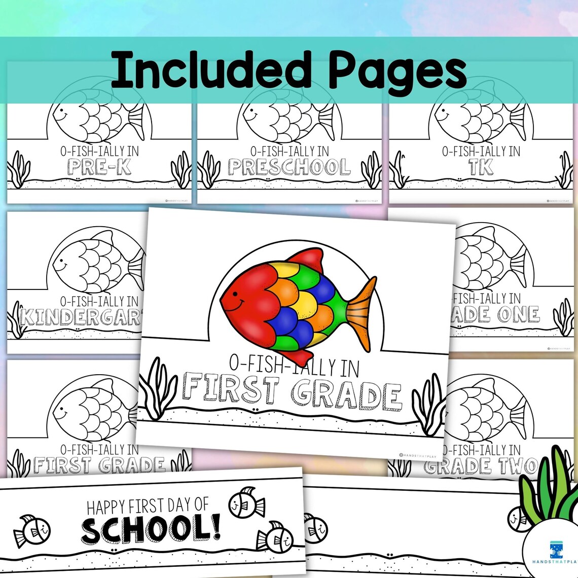 First Day of School Crowns - Back to School Activity - Etsy