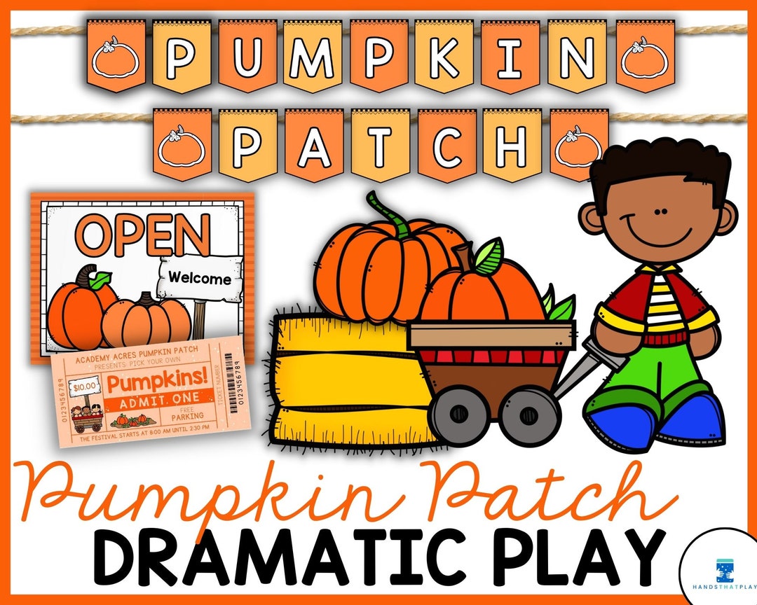 Pumpkin Patch Dramatic Play - Etsy