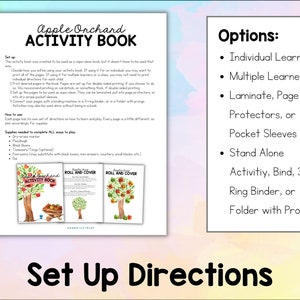 Apple Orchard Activity Pages, No-prep Preschool and Kindergarten ...