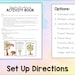 Apple Orchard Activity Pages, No-prep Preschool and Kindergarten ...