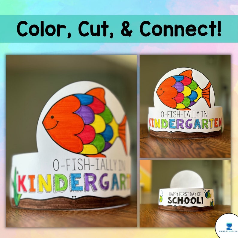 First Day of School Crowns - Back to School Activity - Etsy