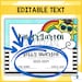 Kindergarten Certificates - Editable Future is Bright Completion ...