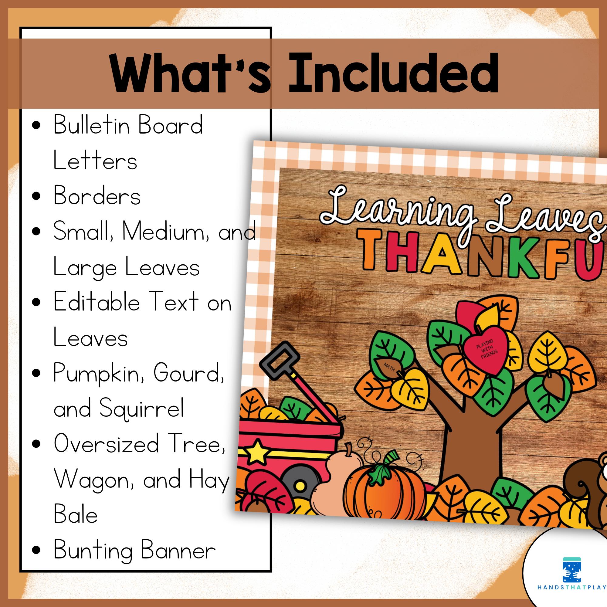 Fall Themed Motivational Printable Bulletin Board Set or Door Decor for ...