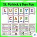 St. Patrick's Day Dramatic Play - Lucky's Cafe - Etsy