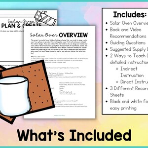 Solar Oven S'mores STEM Project - Etsy