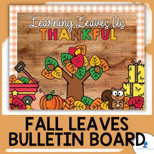 Fall Themed Motivational Printable Bulletin Board Set or Door Decor for ...