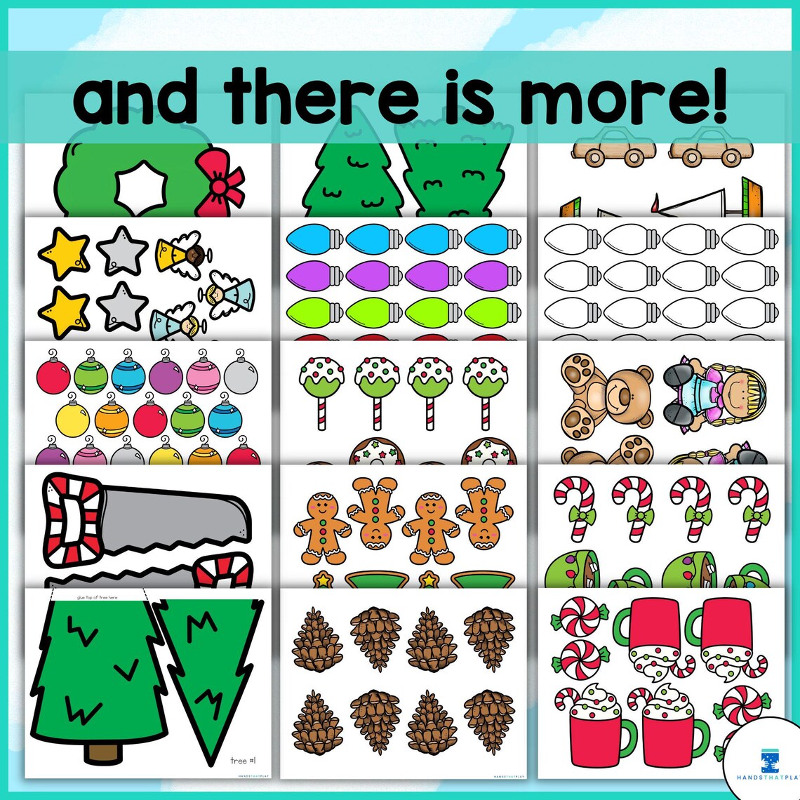 Tree Farm Dramatic Play - Christmas and Holiday Pretend Play - Etsy