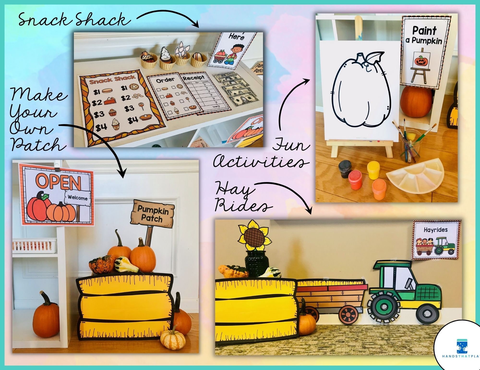 Pumpkin Patch Dramatic Play - Etsy