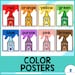 Skip Counting Number Posters Skip Counting Chart Rainbow Classroom ...