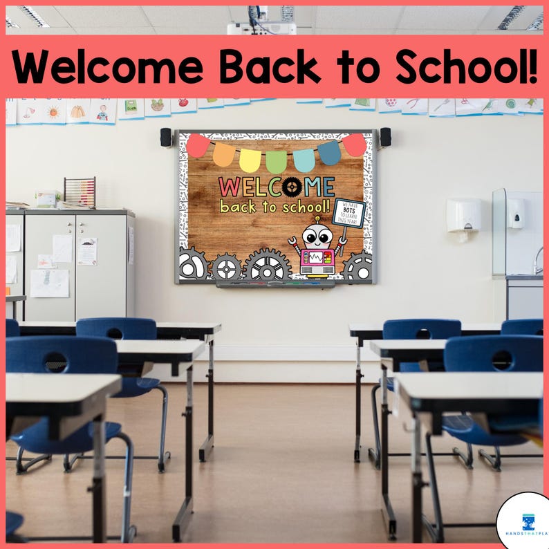 Welcome Back to School Bulletin Board | Bulletin Board Kit | First Day ...