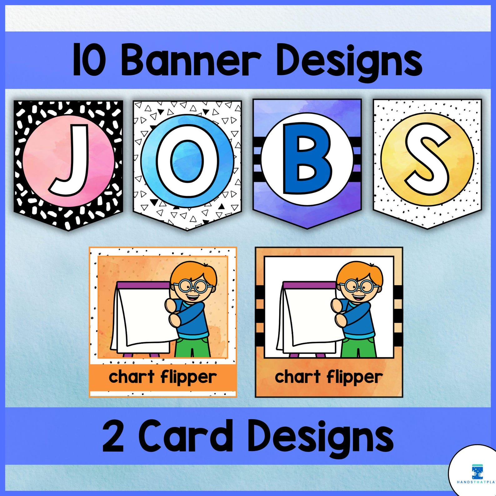 Classroom Helper Job Display | Editable Classroom Job Chart ...