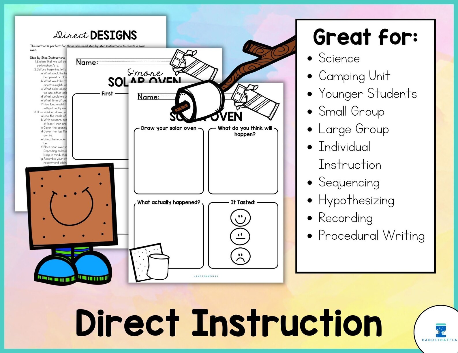 Solar Oven S'mores STEM Project - Etsy