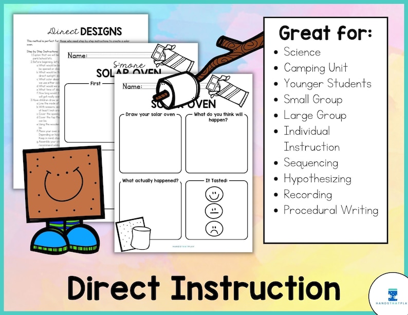 Solar Oven S'mores STEM Project - Etsy