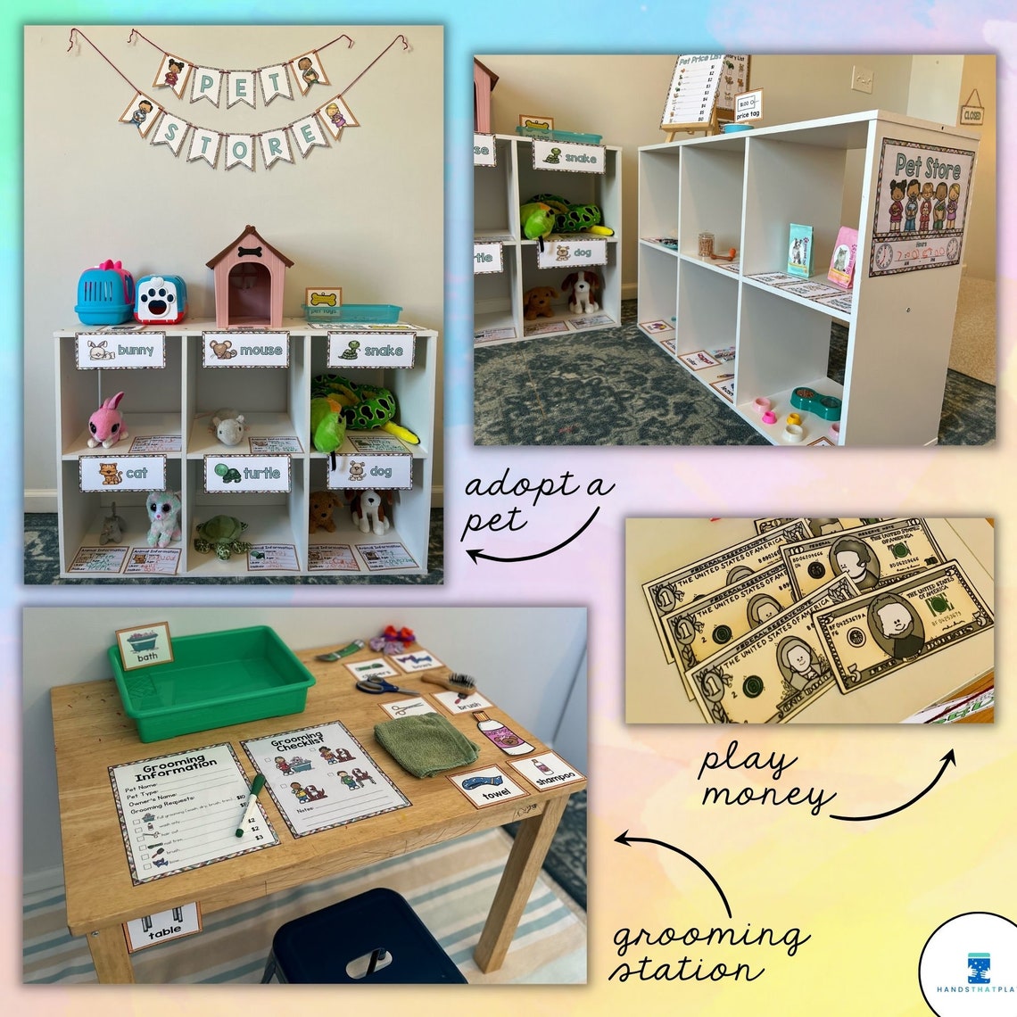 Pet Store Dramatic Play - Pet Shop Pretend Play - Etsy