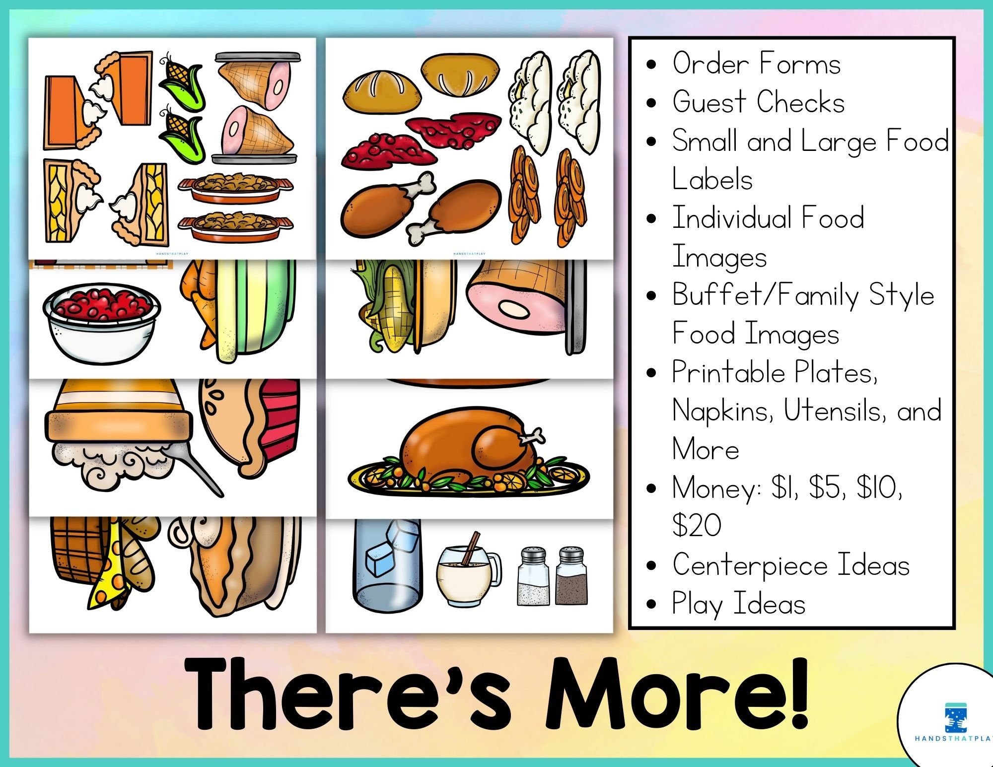 Thanksgiving Dramatic Play - Etsy