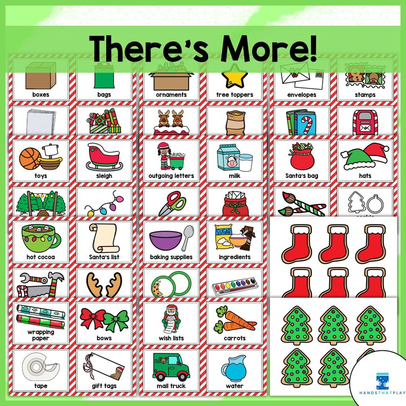 North Pole Dramatic Play - Santa's Workshop Pretend Play - Etsy