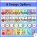 Primary Alphabet Posters | Black and White Rainbow | Monochrome ...