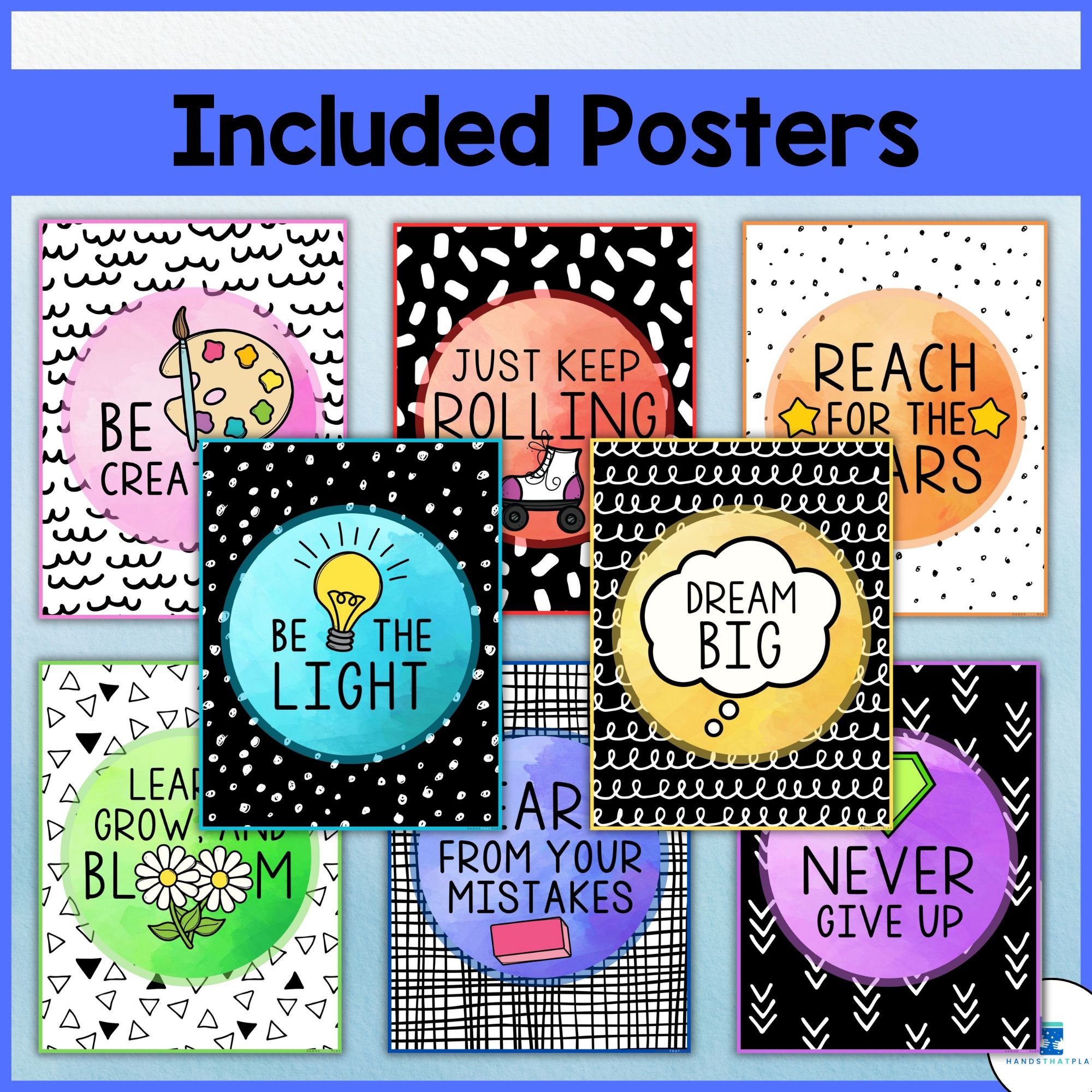 Classroom Quote Posters | Growth Mindset Posters | Motivational Posters ...