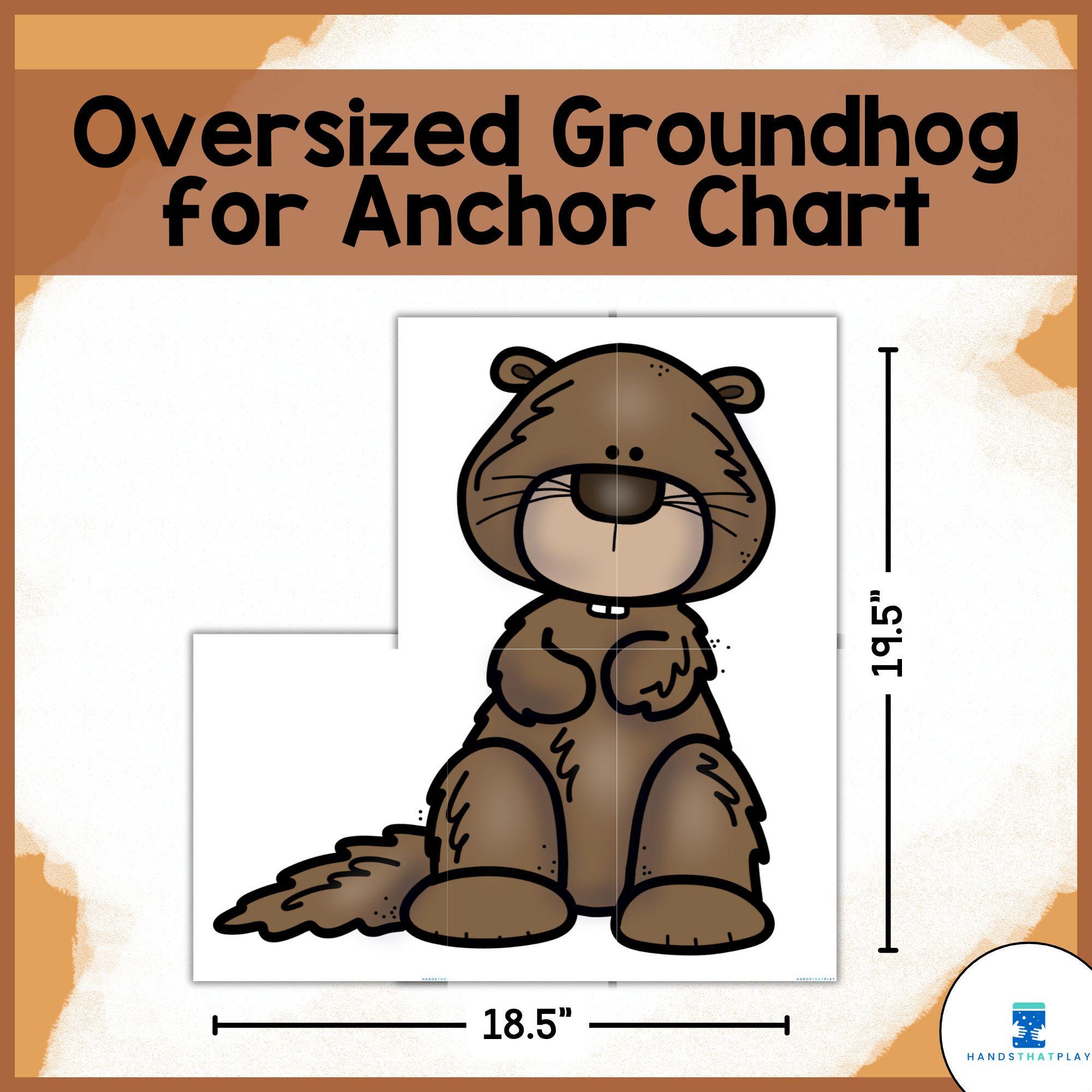 Groundhog Science - Label Parts of a Groundhog Diagram - Etsy