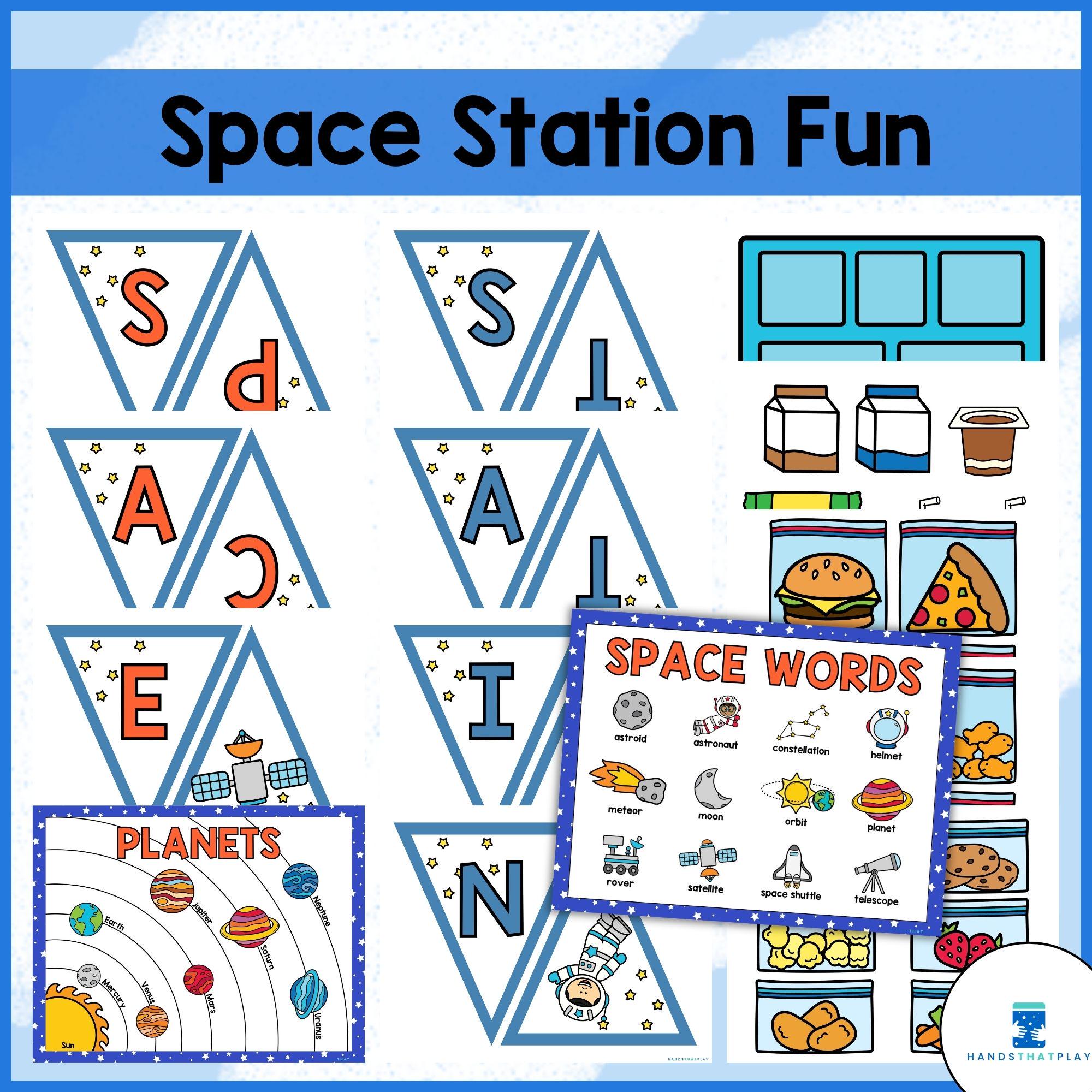 Space Station Dramatic Play - Astronaut Pretend Play - Etsy