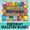 Birthday Bulletin Board Complete Set | Borders, Banners, and More - Etsy
