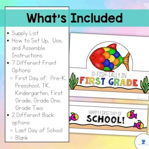First Day of School Crowns - Back to School Activity - Etsy