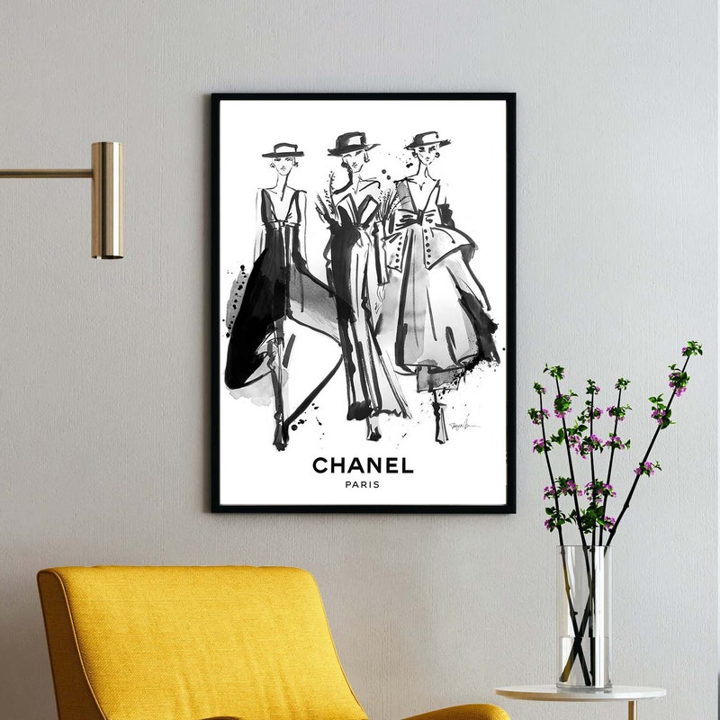 Coco Chanel Poster - Etsy