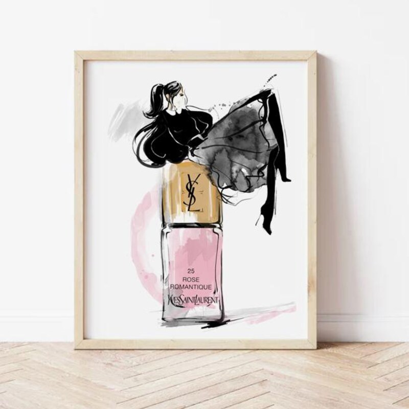 Ysl Love Posters - Etsy UK