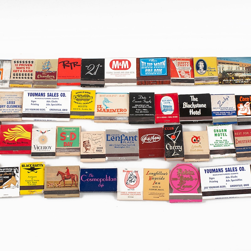 Old Matchbooks - Etsy