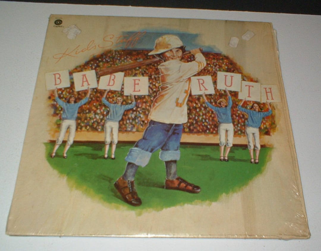 BABE RUTH Kids Stuff 1976 Record Album Open and in Plastic Wrap Capitol ...