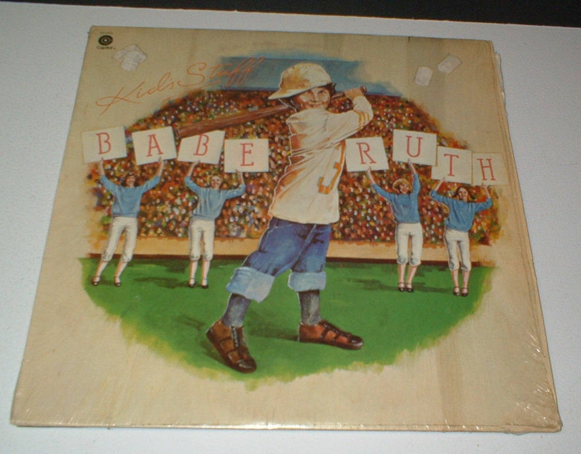 BABE RUTH Kids Stuff 1976 Record Album Open and in Plastic Wrap Capitol ...
