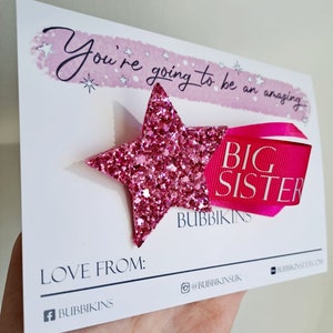 BIG / BEST SISTER Badge | New Sister Badge | Sibling Badge | Big Cousin ...