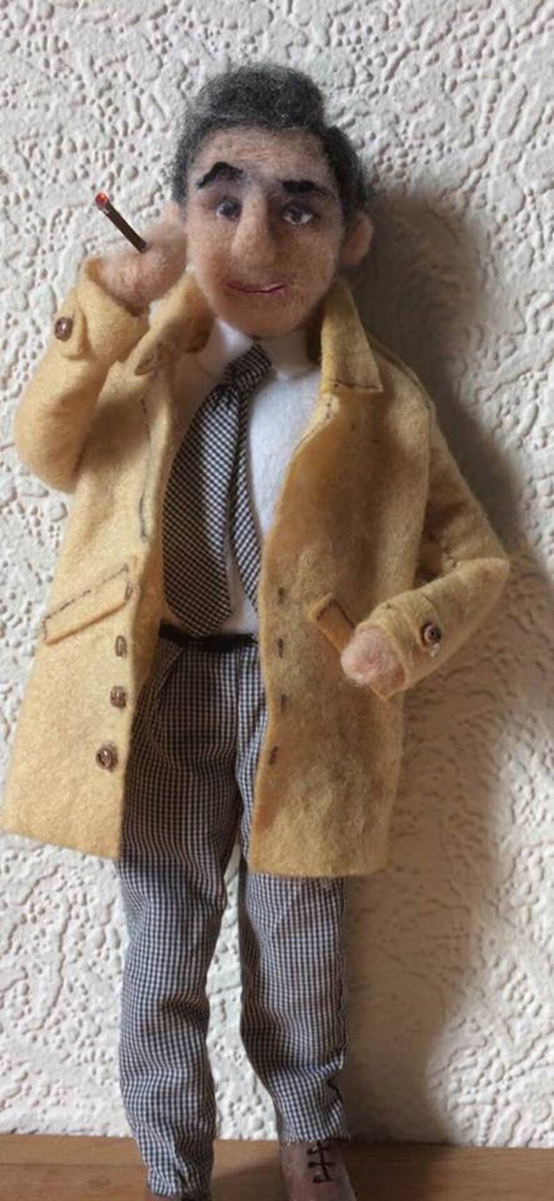 Handmade Columbo Figure - Etsy UK
