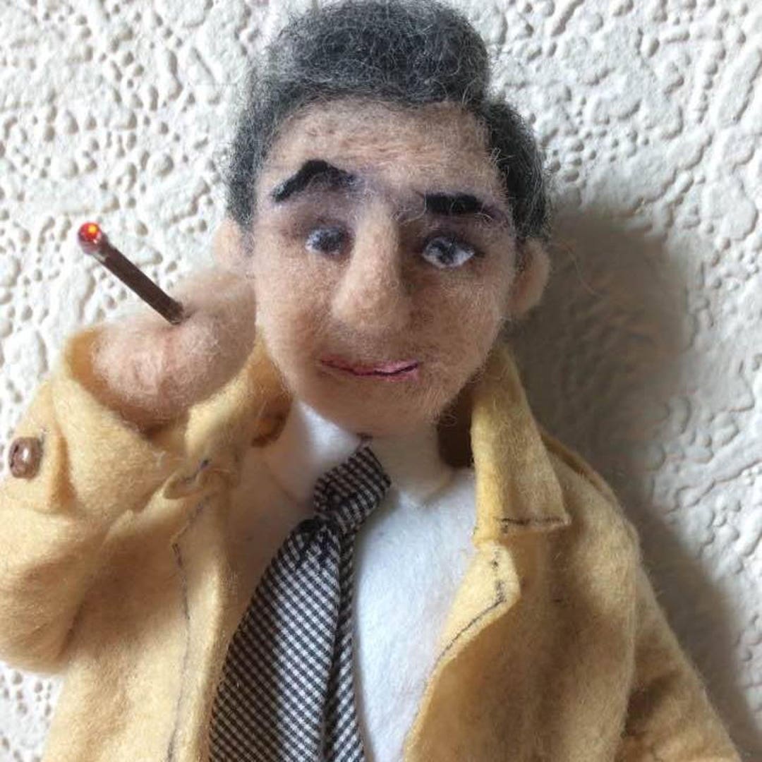 Handmade Columbo Figure - Etsy