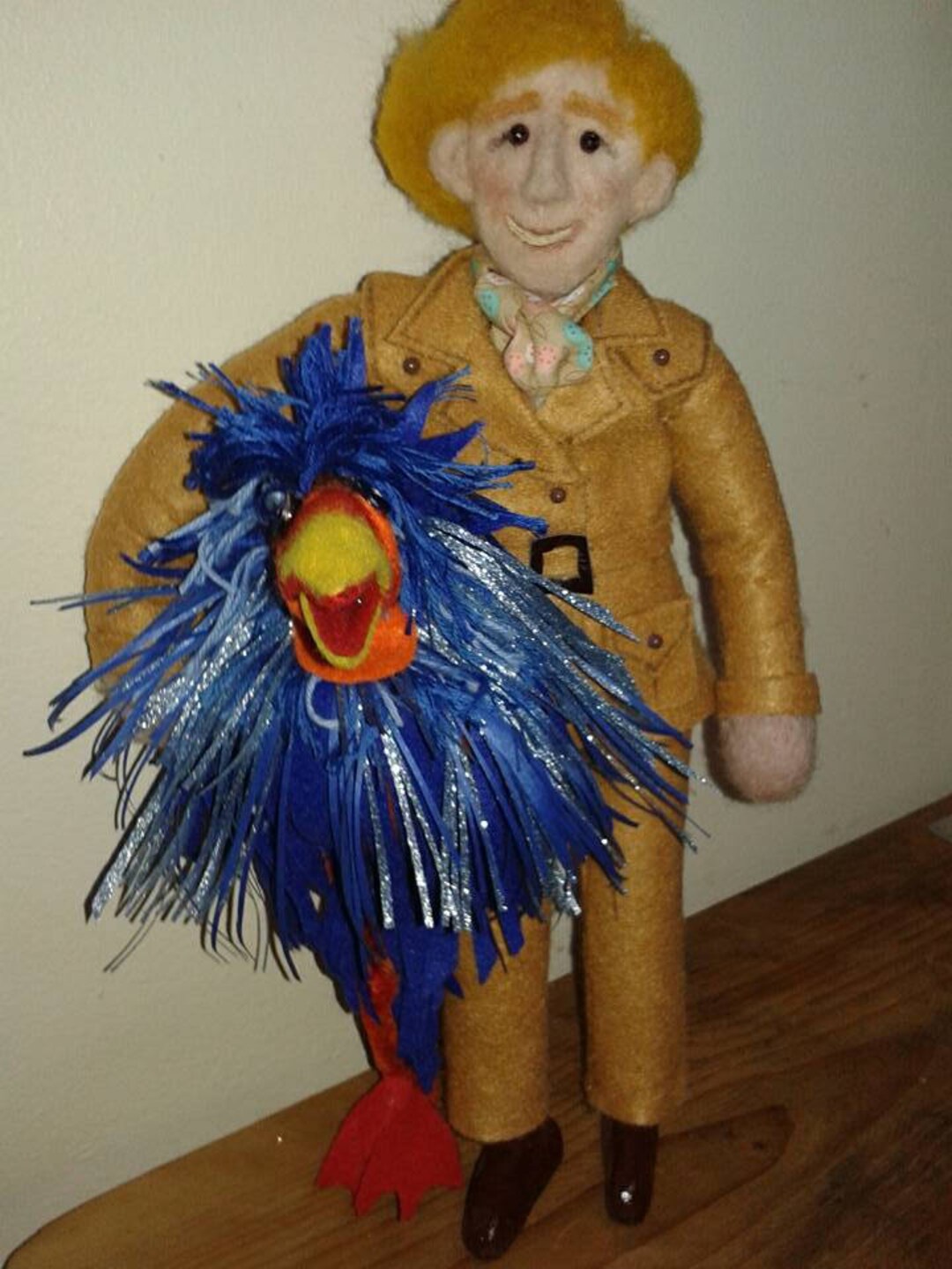 Rod Hull and Emu Figures - Etsy