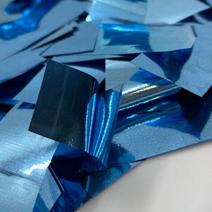 Baby Blue Metallic Foil Confetti (1lb) - Ultimate Confetti - Etsy