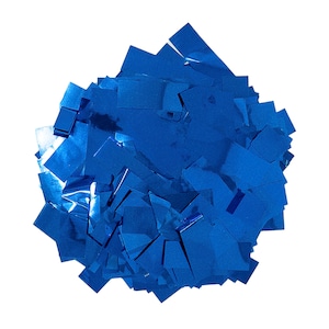 Blue Metallic Foil Confetti (1lb) - Ultimate Confetti - Etsy